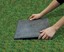 12" x 12" Stomp Stone Landscaping Patio Paver Recycled Rubber Faux ...