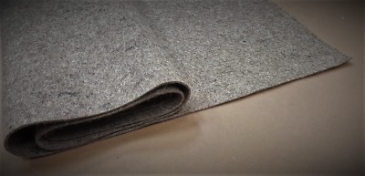 Grauer Wollfilz 4 5 6 8 10 mm grau Filzmatte Filzplatte Industriefilz ...