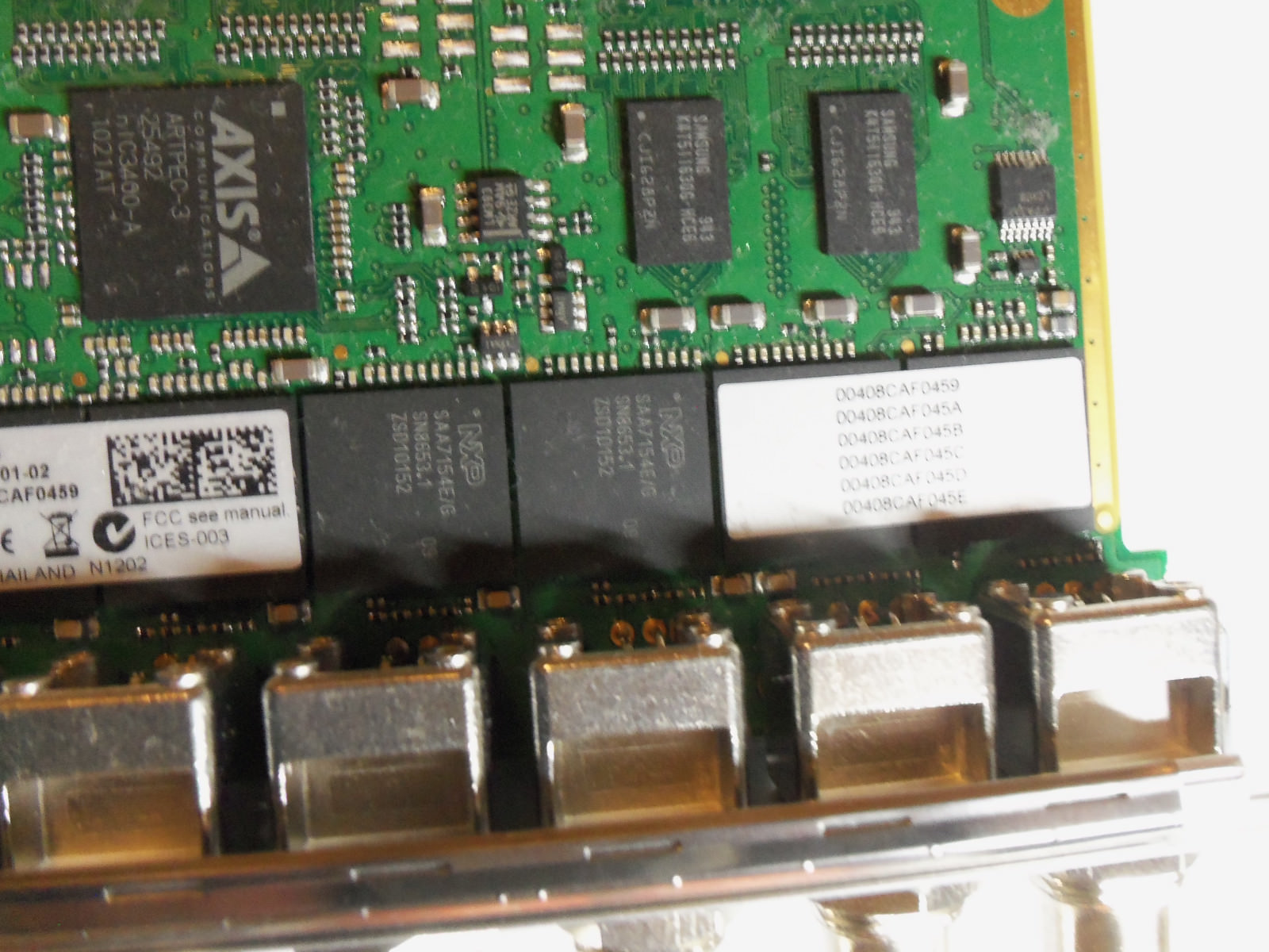 Axis Q7406 6 Channel Video Network IP Server Encoder for Security ...