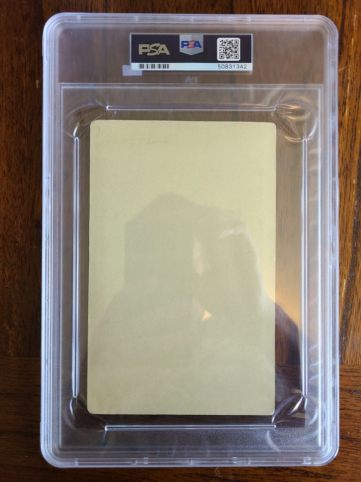 1889 N173 Old Judge Cabinet Mike Slattery PSA 4mk POP 2 none higher ...