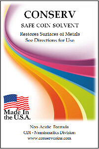 Conserv Safe Coin Solvent | eBay Stores