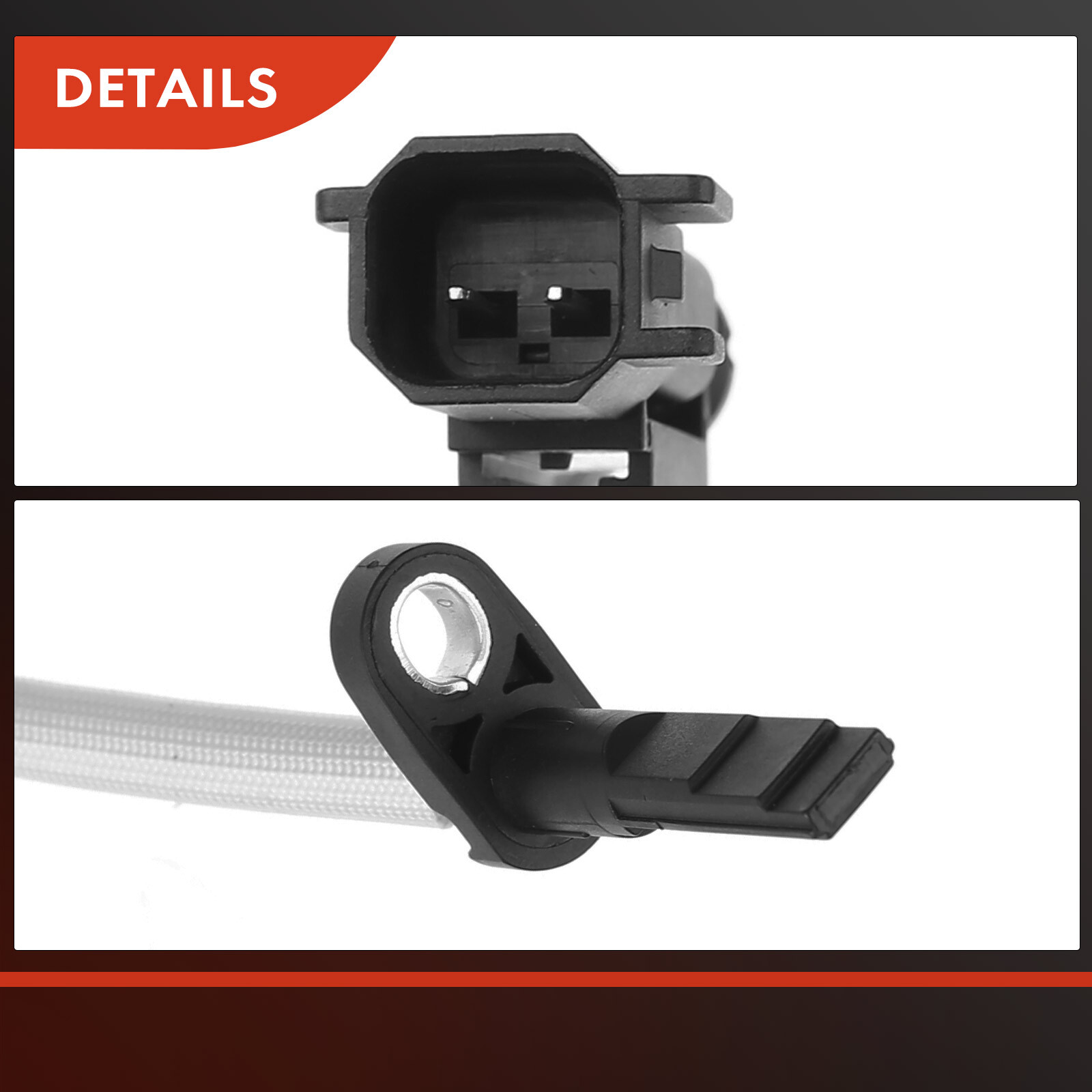 Front Left and Right ABS Wheel Speed Sensor for Ford Taurus 2016 2017 ...