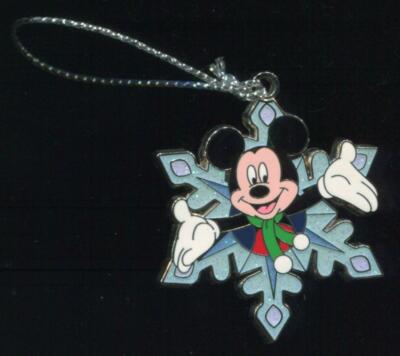 Snowflake Ornaments Mickey Mouse Disney Pin 73780 | eBay