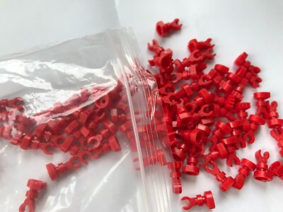 LEGO- NEW-#6266-RED -SKELETON LEG-10 PIECES | eBay