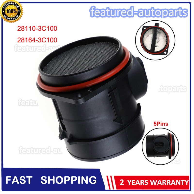Mass Air Flow Sensor MAF 28164-3C100 For 06-14 Hyundai Kia 2.7L 3.3L 3 ...