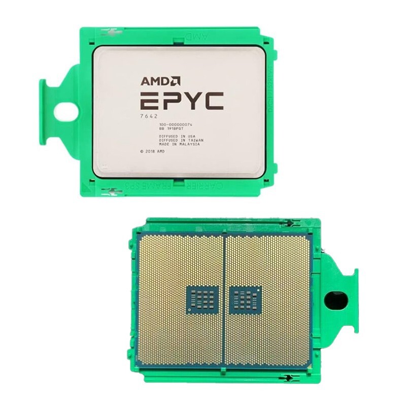 AMD Epyc 7642 Server Processor (3.3 GHz, 48 Cores, Socket SP3) Tray ...
