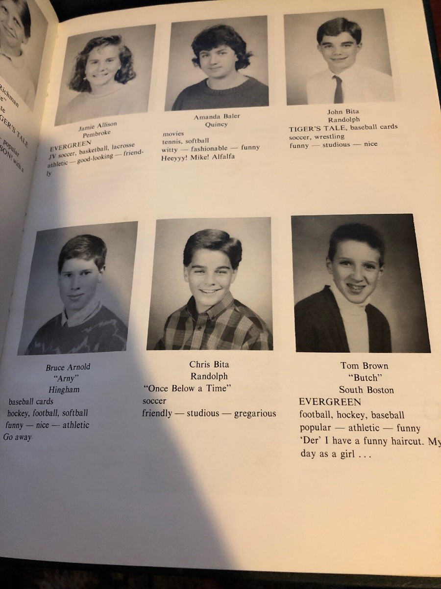 Funny Middle School Yearbook Pictures