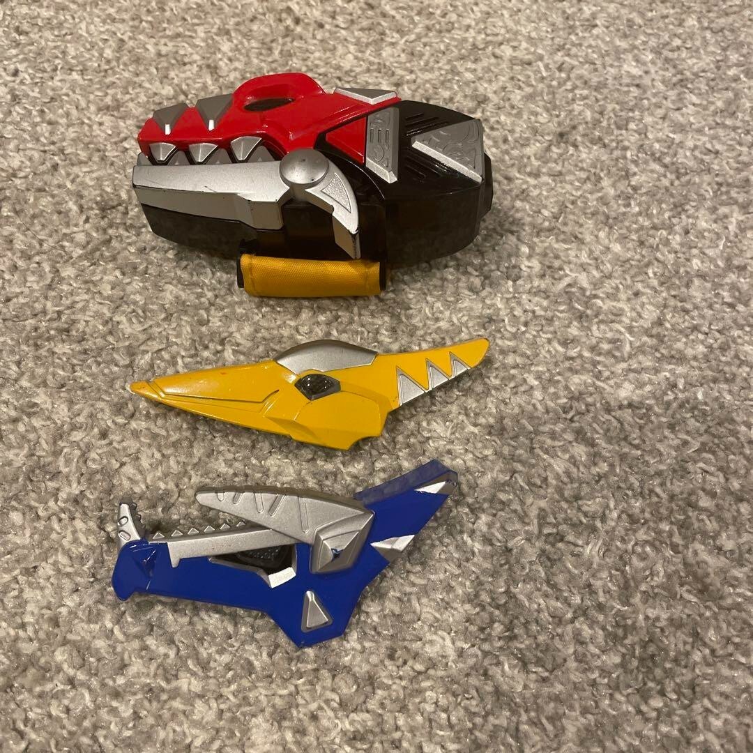 Power Rangers Dino Thunder Abaranger DX Dino Brace Morpher Plate ...
