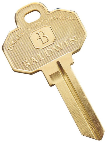 BALDWIN 8335152 Key Blank - Gold for sale online | eBay