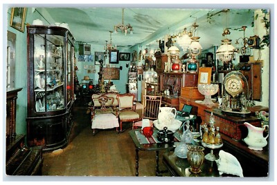 Durango Colorado CO Postcard Columbine Trading Post Interior View ...