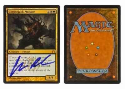 1x Corpsejack Menace: V0187: Signed/Autographed: Chris Rahn: Blue ...