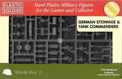 German stowage & tank commander Plastic Soldier Company WW2V20021 | eBay