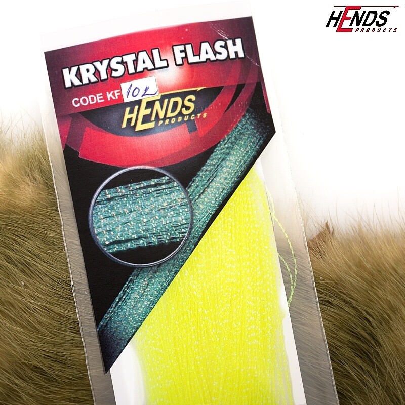 Hends KRYSTAL FLASH - UV ICE AFFECT Fly & Jig Tying Flash Material | eBay