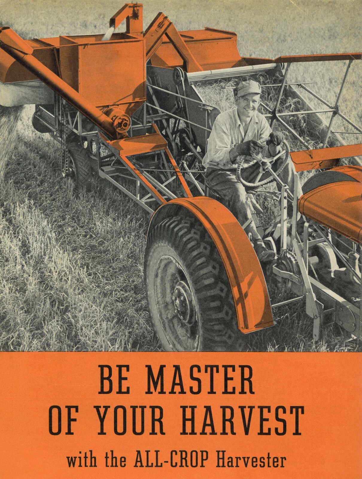 Allis Chalmers All Crop Harvester Tractor Brochure Be Master of Your ...