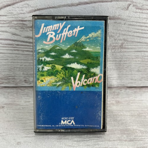 Jimmy Buffett Volcano Cassette Tape Good Condition Tested Free Shipping ...