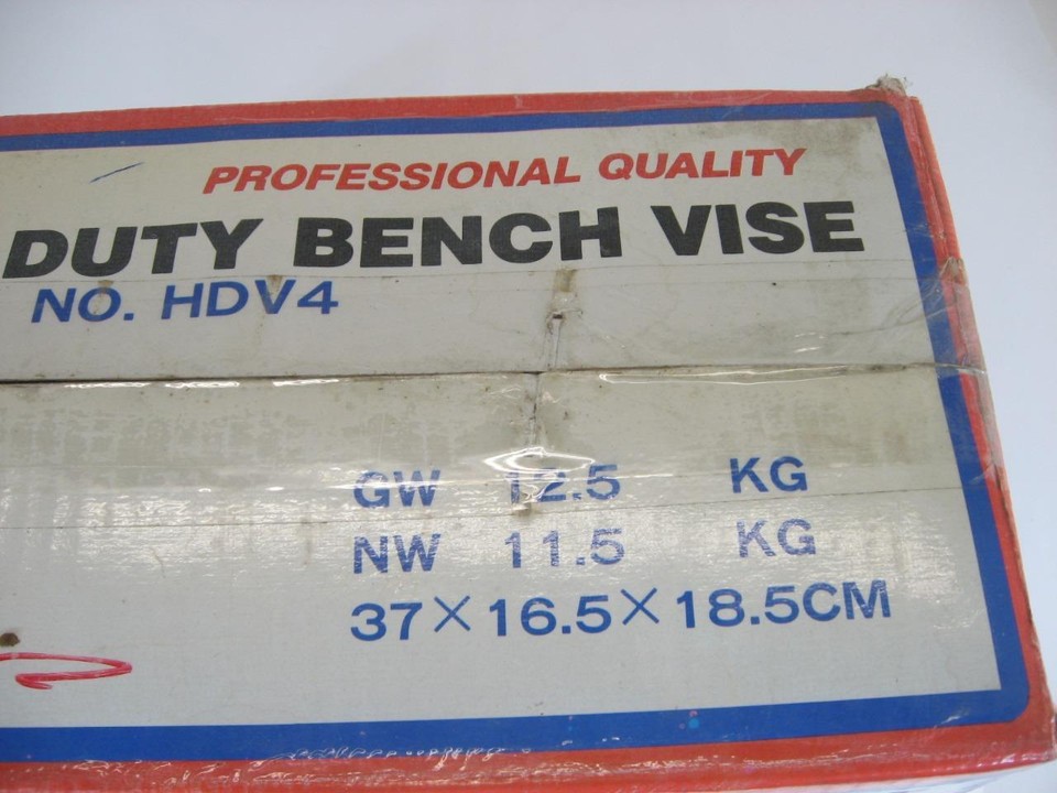 Great Neck Heavy Duty 4" Bench Vise Swivel Base HDV4 NOS Cast Steel | eBay