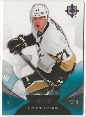 2012 2012-13 Ultimate Collection #20 Evgeni Malkin 262/399 Pittsburgh ...