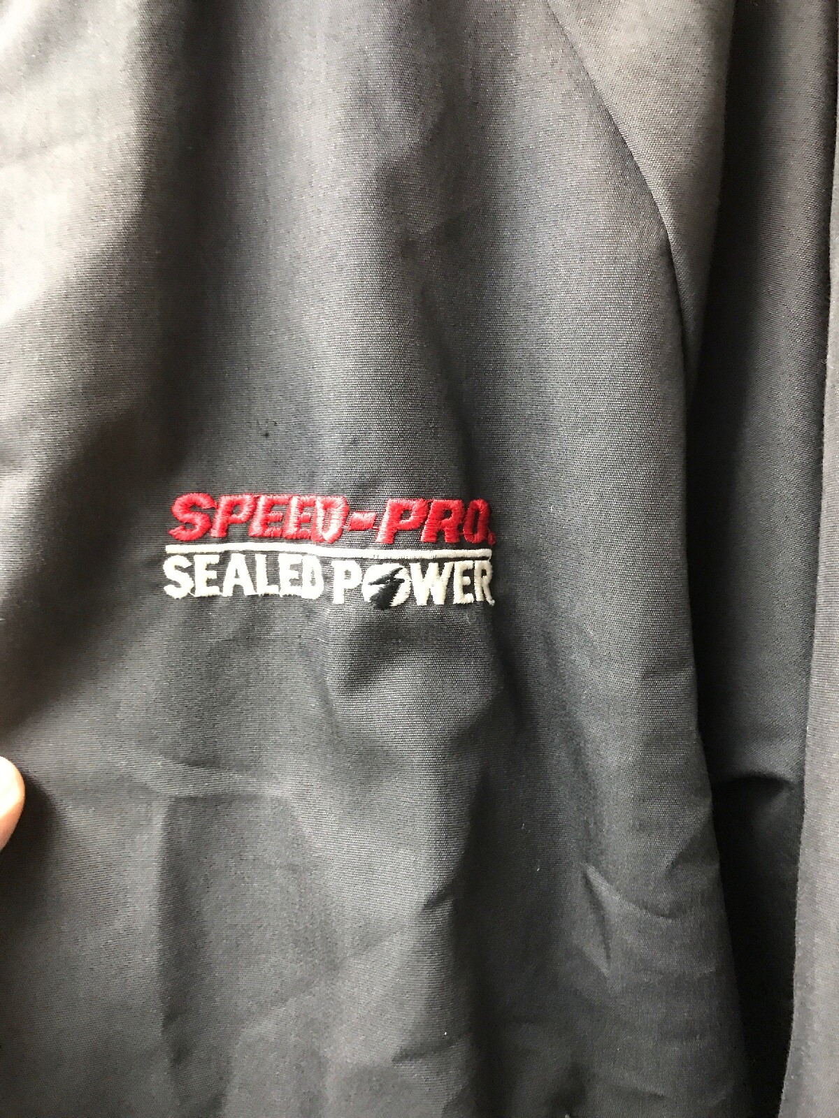 Vintage Speed Pro Sealed Power Racing Jacket Embroidered Name -Large | eBay
