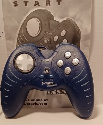 Game Controller USB Gravis Eliminator Gamepad Pro -DK Blue | eBay