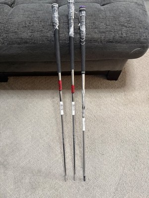 Golf Wedge Shafts Lot – Mamiya Senior Flex & KBS Hi-Rev Max + Hi-Rev 2. ...
