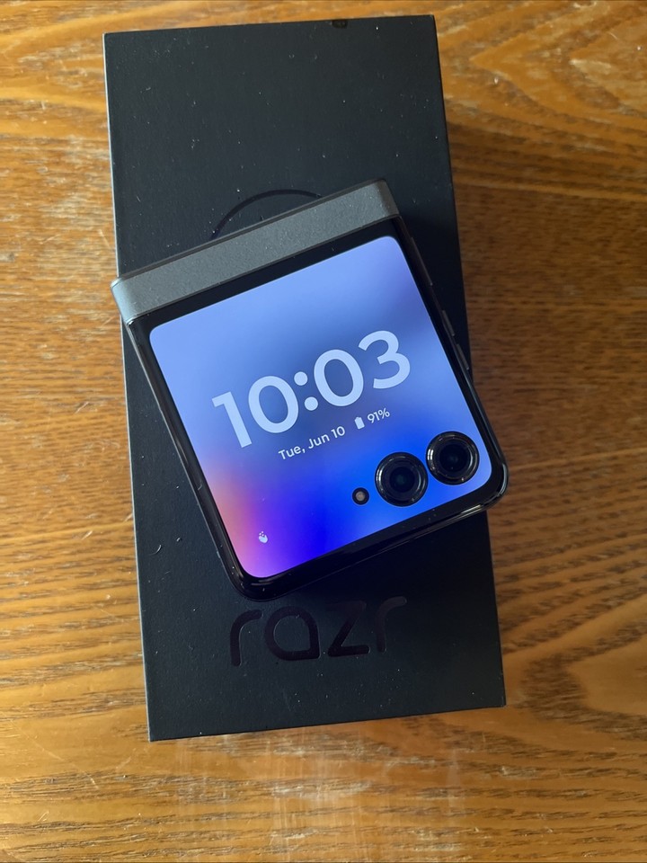 Motorola Razor 2024 Koala Gray 256GB boost Mobile Smartphone | eBay