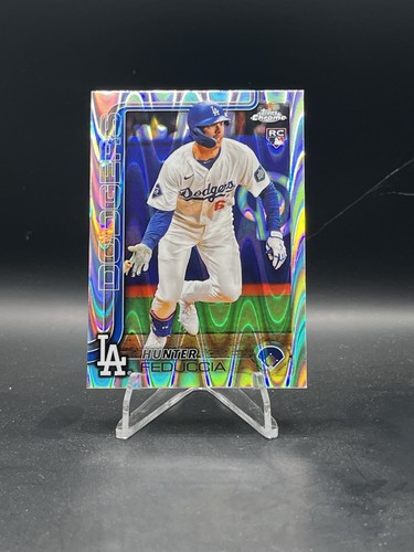 2025 Topps Chrome - Hunter Feduccia (RC) Raywave Refractor #288 | eBay