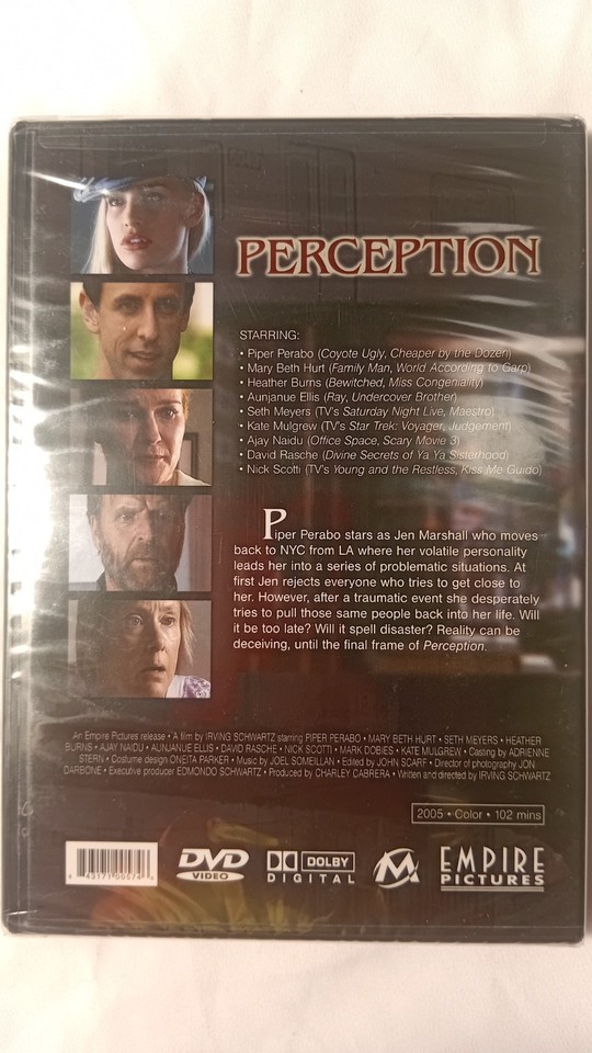Perception (DVD, 2005) New Sealed | eBay