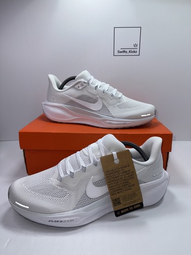 Nike Air Zoom Pegasus 41 Trainers Shoes - White - Size UK 9 - FD2722 ...