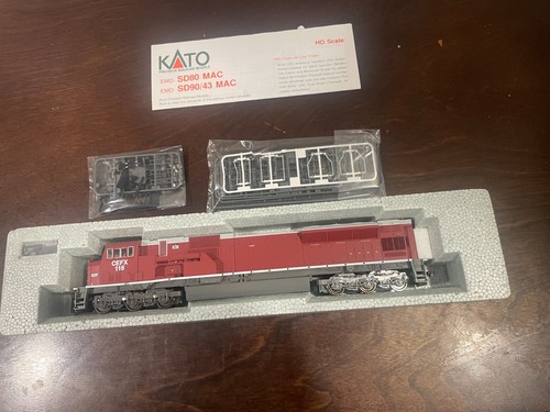 Kato ho scale locomotives EMD SD90/43MAC 37-6360 CEFX #118 | eBay