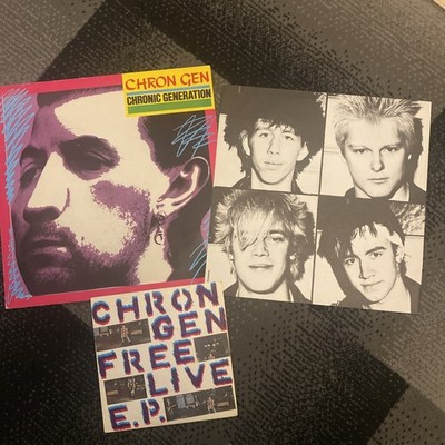 Chron Gen . Chronic Generation LP C/w 7” & INSERT . UK 82 | eBay UK