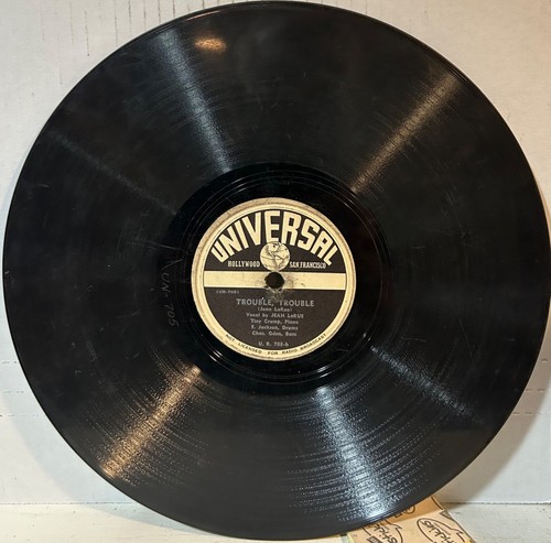 JEAN LARUE/TINY CRUMP UNIVERSAL 703 Trouble Trouble /Boogie Joys | eBay