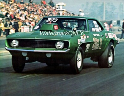 Wally Booth "Rat Pack 1" 1969 Chevy Camaro Pro Stocker PHOTO! #(16) | eBay
