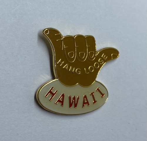 Hawaii Hang Loose Hawaiian Hand Sign Lapel Pin (Z6) | eBay