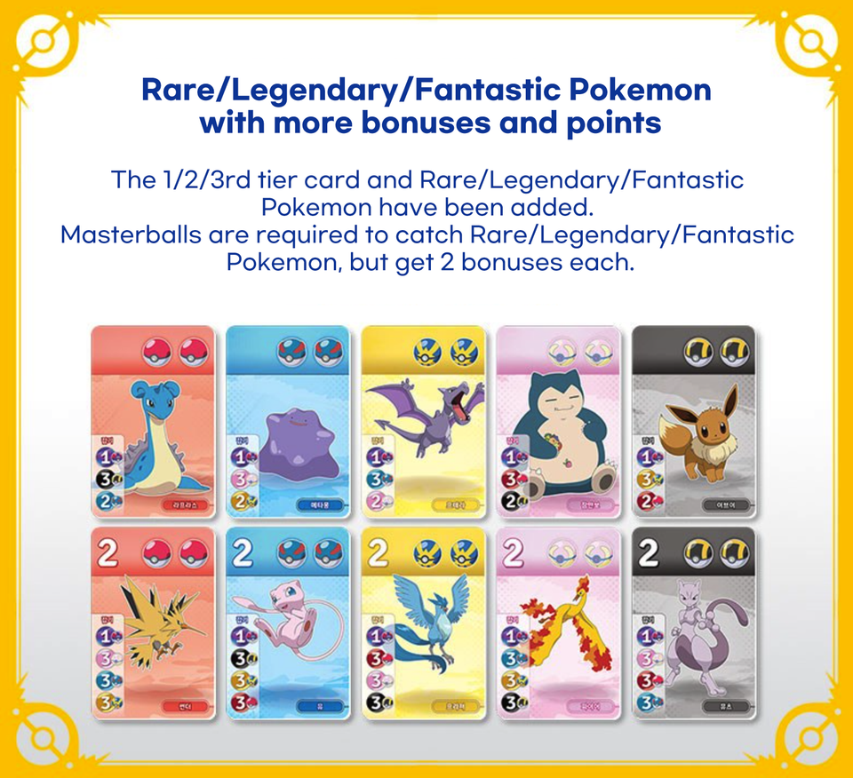 POKEMON SPLENDOR EDITION BOARD GAME KOREA EXCLUSIVE COLLECTIBLE PIKACHU ...