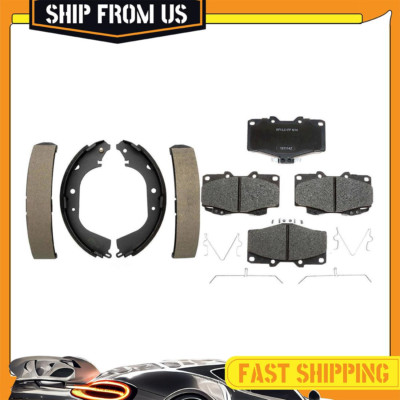 Front Rear Ceramic Brake Pads Set Brake Shoes For Toyota 4Runner 1989 ...