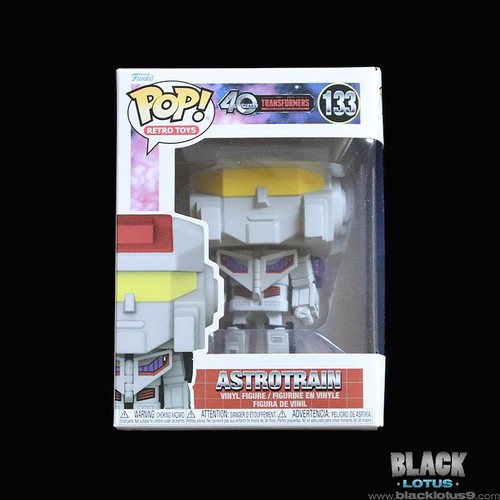 Funko Pop! Astrotrain Transformers 40 Years Hasbro Retro Toys Pop IN ...