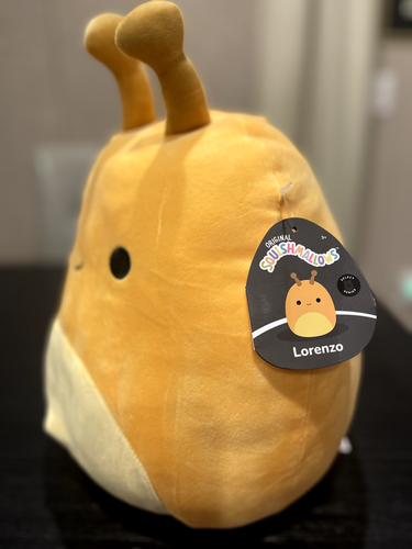 NWT Squishmallow 12” LORENZO Banana Slug "Select Series" Yellow Gold ...
