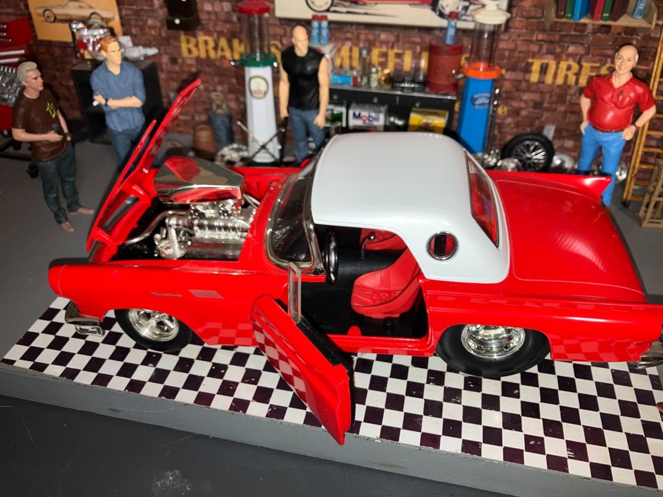 '57 FORD THUNDERBIRD T-BIRD PRO STOCK,STREET MOD DRAGSTER RACING HOT ...