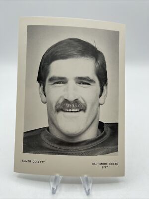 1977 Press Photo Team NFL Issued Image Baltimore Colts 5” X 6.5” Elmer ...