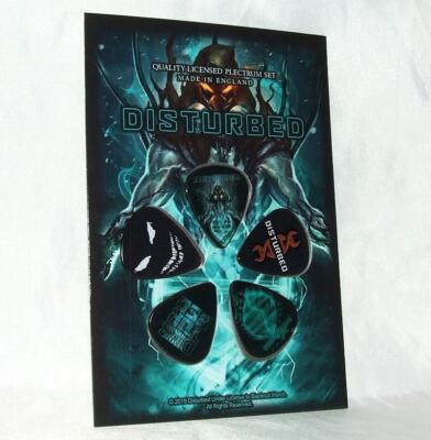 Disturbed Evolution Guitar Pick Set Heavy Metal | eBay