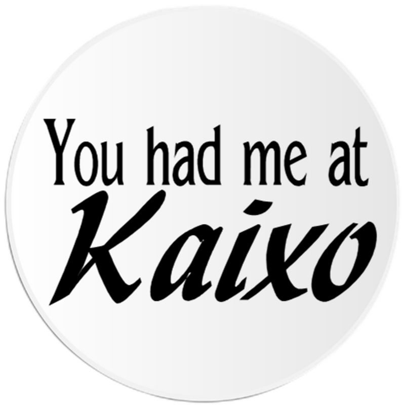 You Had Me At Kaixo - Circle Sticker Decal 3 Inch - Hello Basque | eBay
