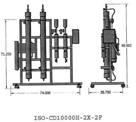IES supercritical CO2 extraction system 10L, closed loop liquid CO2 ...