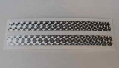 75-81 FIREBIRD TRANS AM TA DOOR HANDLE STICKER DECALS SILVER SWIRL ...