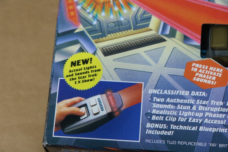 Star Trek The Next Generation Type 1 Phaser Collector's Edition 1994 ...