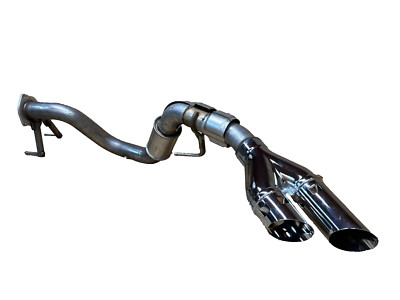 NEW GENUINE OEM TAKE OFF Chrome Dual Tip Exhaust Fits FORD 6.7L F250 ...