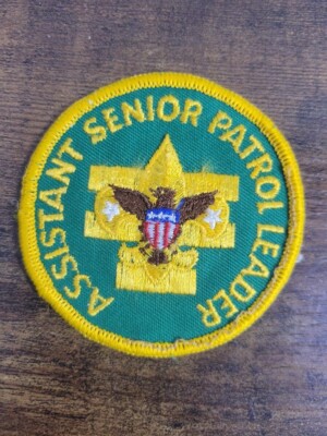 Boy Scouts Assistant Senior Patrol Leader Patch | eBay