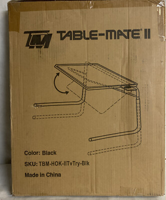 Table Mate II plus TV Tray Table - Folding TV Dinner Table Couch Table ...
