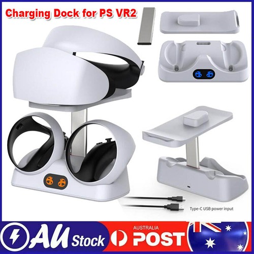 Charging Dock Station for PS 5 VR2 Charger Base for PSVR2 Headset ...