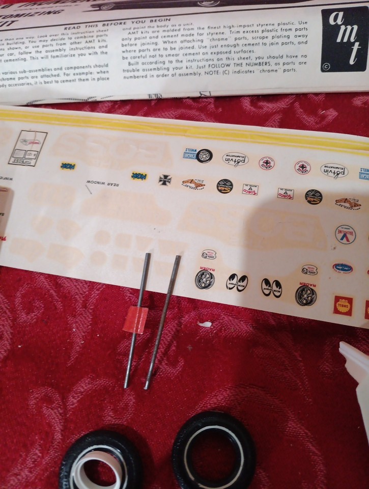 M32A Complete ? amt 1/25 1966 Thunderbird Convertible Customizing Kit ...