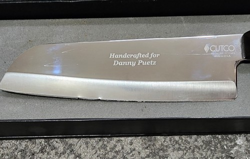 Cutco 7" Santoku Steak Knife in Deluxe Gift Box #6766CD | eBay